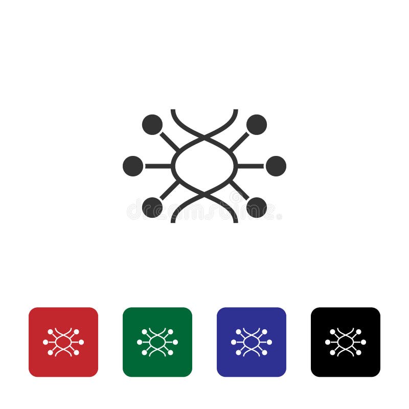 Genome, Dna Vector Icon. Simple Element Illustration from Biotechnology ...