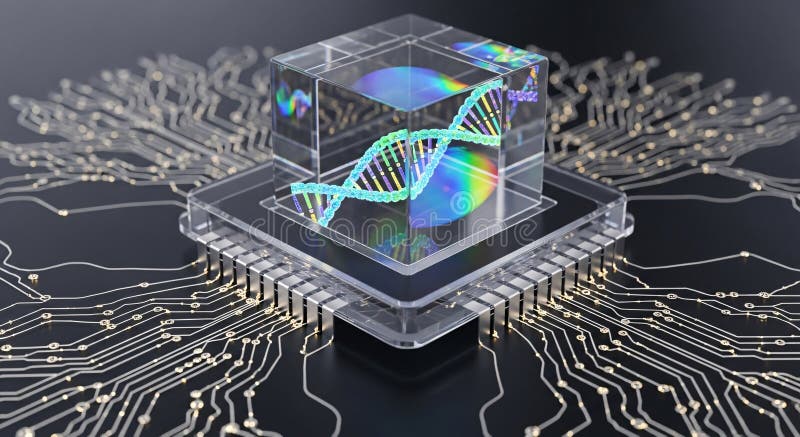 Genomic Data Processing: DNA Helix Encased in Digital Crystal for Biotech and Computing ...