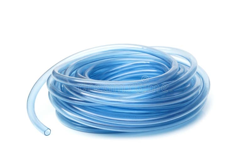 Genomskinlig Plast- Vattenslang Fotografering för Bildbyråer - Bild av ...