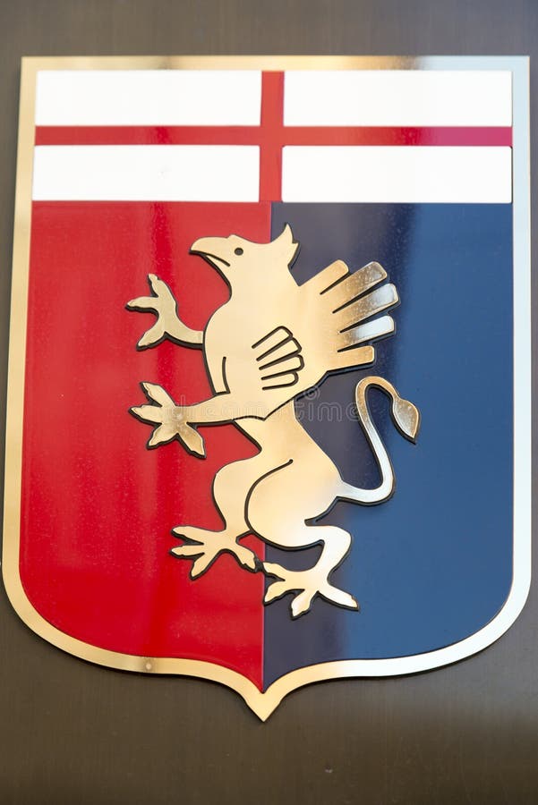 Genova crest stock image. Image of original, holiday - 44739987