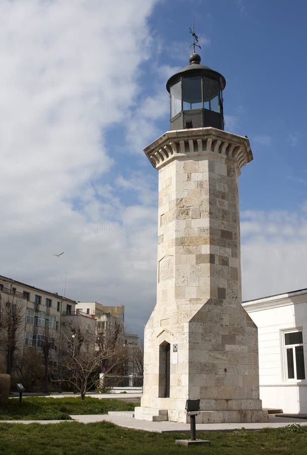The Old Lighthouse from the Constanta, Romania Stock Photo - Image of ...