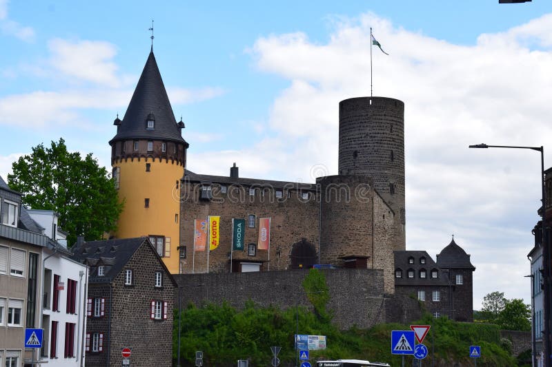 Mayen, Germany - 05 05 2025: Genovevaburg, Outside View Ith Both Colors ...