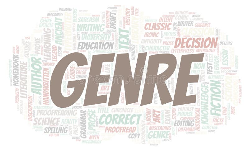 Genre Typography Stock Illustrations – 281 Genre Typography Stock ...