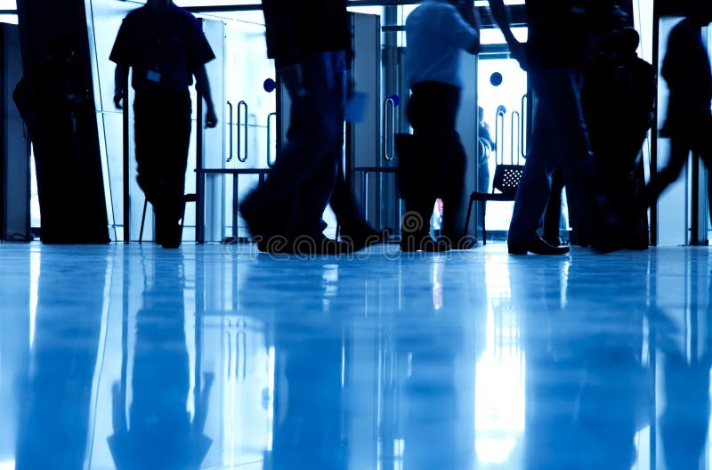 Gens D'affaires De Marche De Silhouette Image stock - Image du gens, silhouette: 4942421