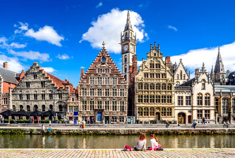 Gent, Belgio immagine editoriale. Immagine di storico - 50849580