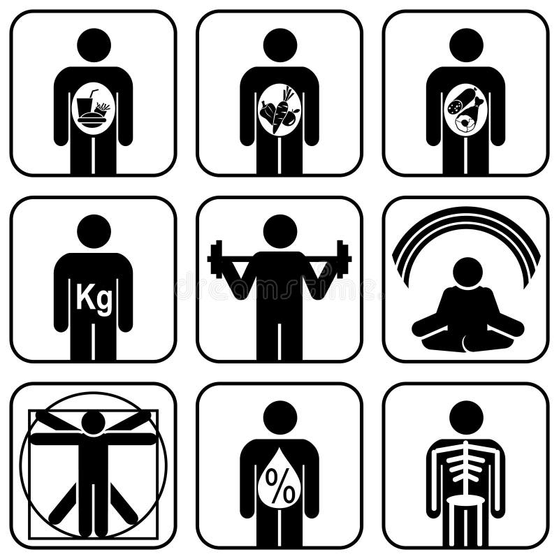 Gente de la forma de vida ilustración del vector. Ilustración de ...