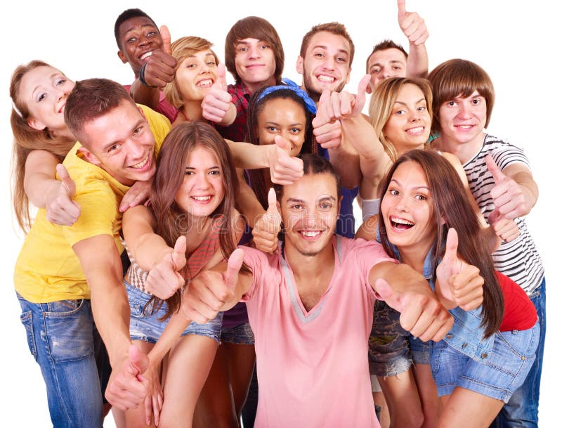 Grupo de personas foto de archivo. Imagen de feliz, modelo - 37895154