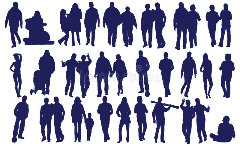 Gente del vector ilustración del vector. Ilustración de figura - 3351308
