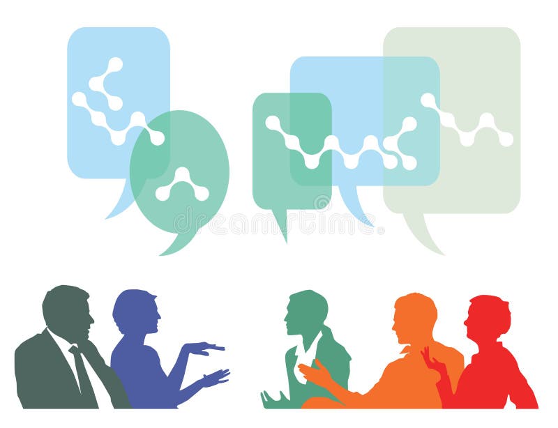 Discusiones Ilustraciones Stock, Vectores, Y Clipart – (2,971 ...