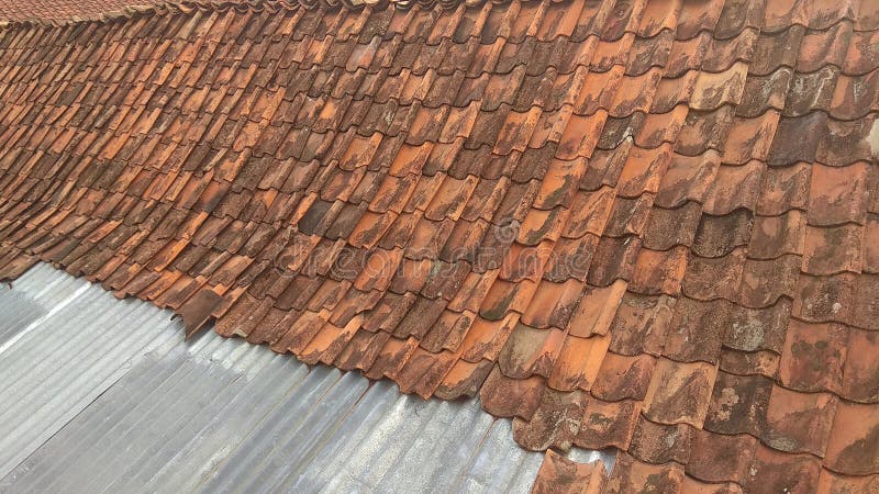 Genteng the Texture of Red Ground Stock Photo - Image of rock ...