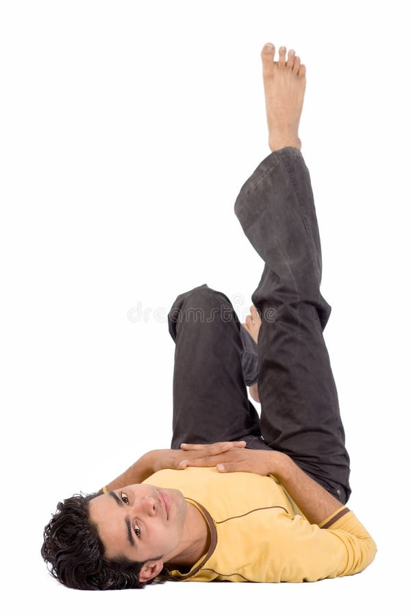 Gentil homme dans l'action photo stock. Image du personne - 11164044