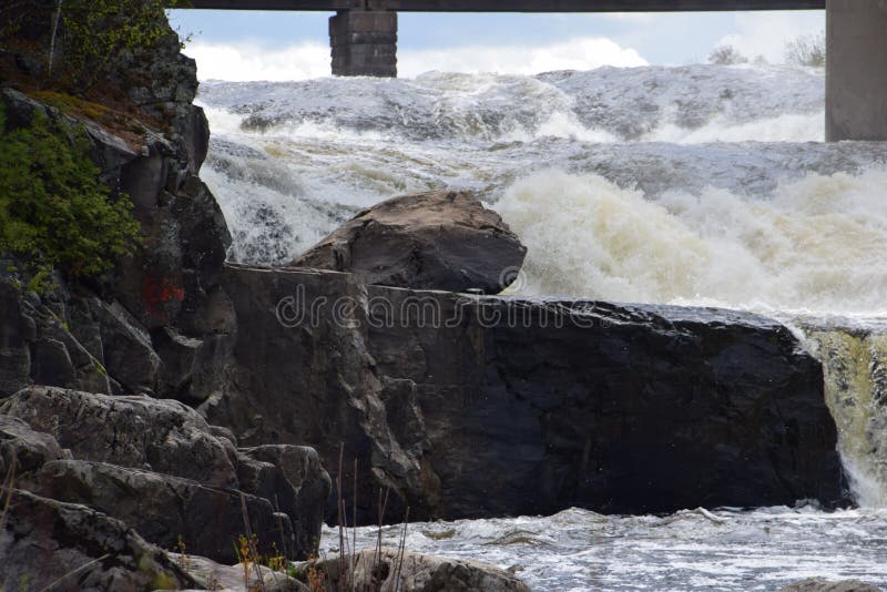 Gentilly River Regional Park in Quebec Stock Photo - Image of leaf ...