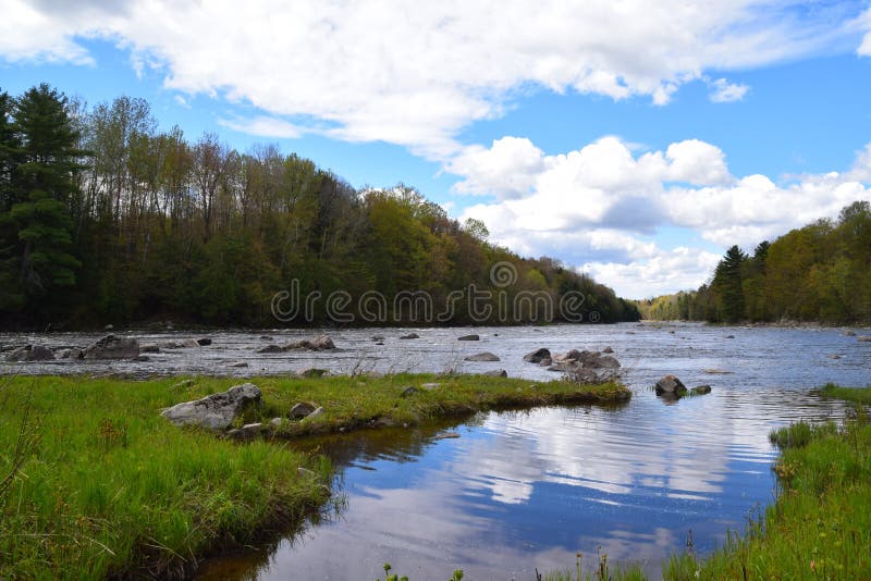 Gentilly River Regional Park in Quebec Stock Image - Image of gentilly ...