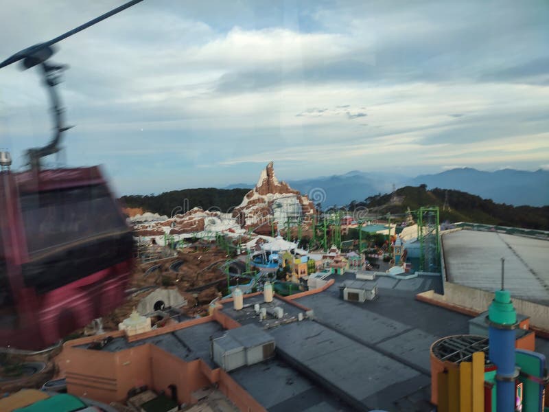 Genting Highlands Sunset Time Stock Image - Image of sunset, tourism ...