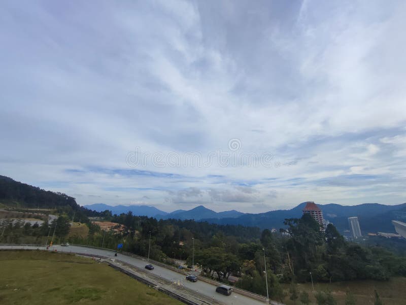 Genting Highlands Daytime View Stock Image - Image of highway, cloud ...