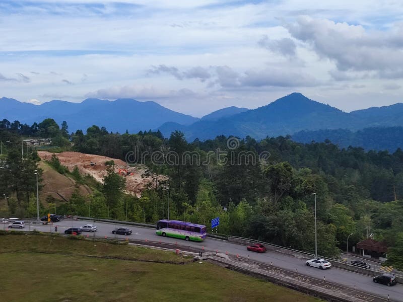 Genting Highlands Daytime View Stock Image - Image of mountain, town ...