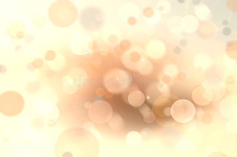 Gentle Abstract Background with Bokeh Effect in Warm Colors Stock Image ...