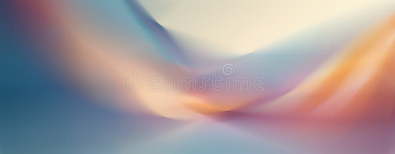 Gentle Abstract Background in Pastel Colors Stock Illustration ...