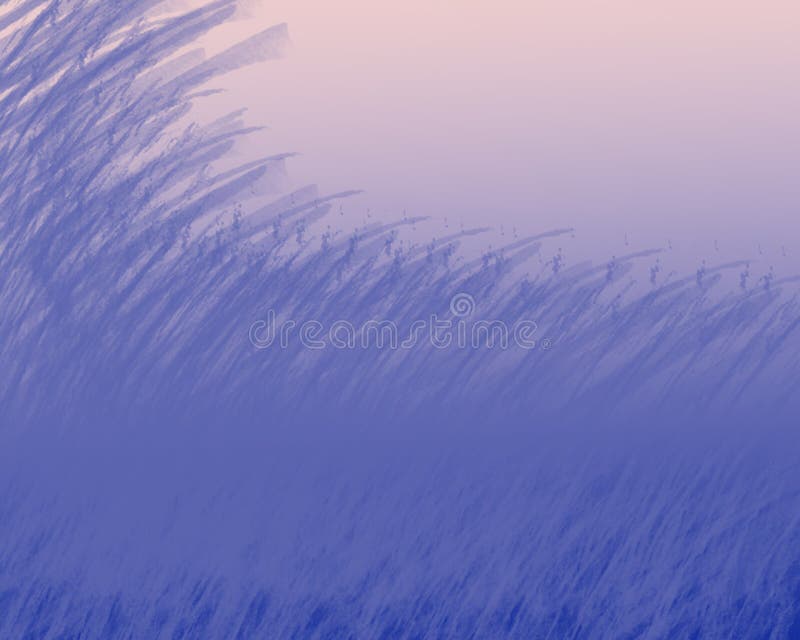 Gentle Abstract Illustration of Blue Sky with Paints Stock Illustration ...