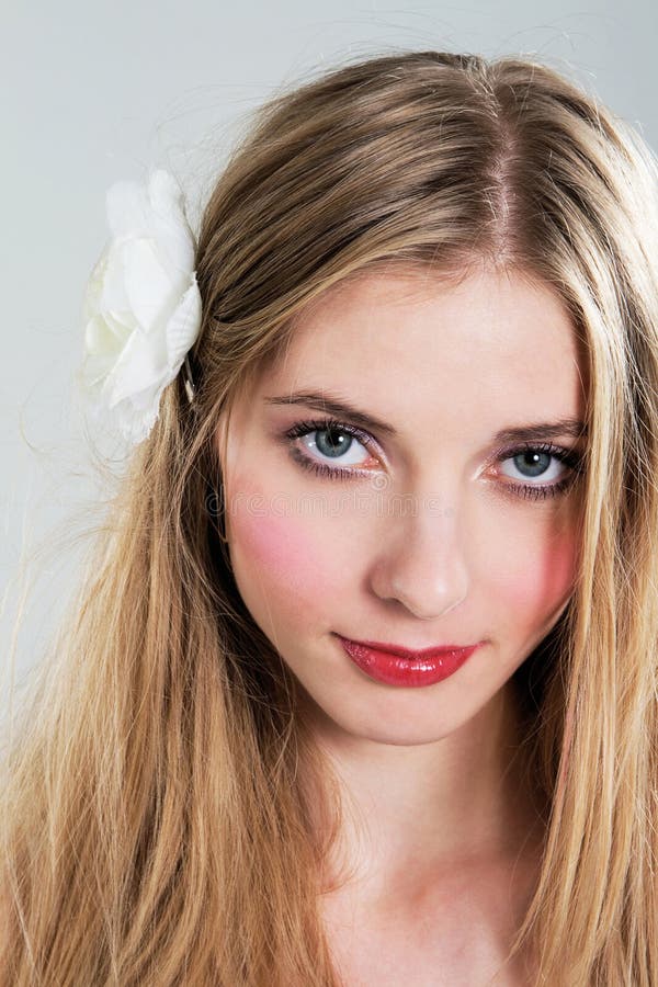 Gentle beauty stock photo. Image of gaze, look, beautiful - 18115966