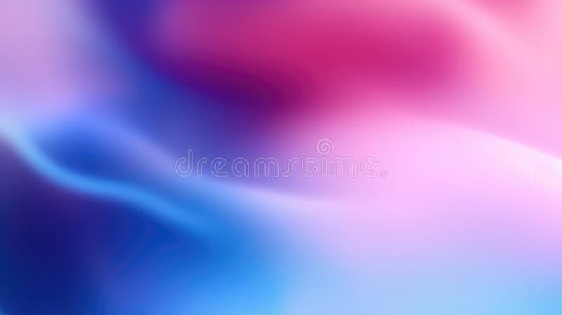 Gentle Pink and Blue Gradient with Soft Swirls. Smooth Gradient Concept ...