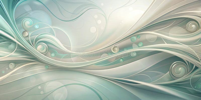 A Gentle Creamy Background Featuring an Abstract Design Stock Image ...