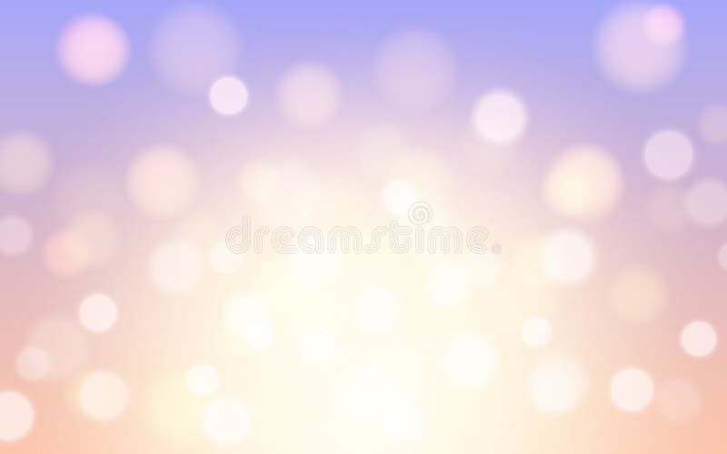 Gentle and Cute Bokeh Soft Light Abstract Background, Vector Eps 10 ...