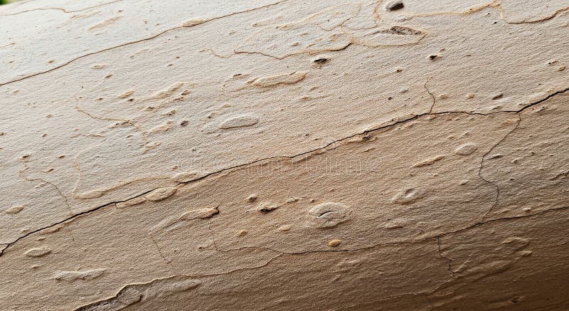Elegant Smooth Bark Background: Refined Delicate Texture with Sparse ...