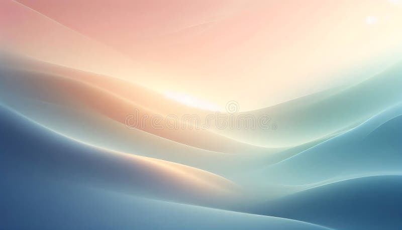 Gentle Gradient Background in Soft Pastel Colors, Creating Smooth ...