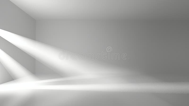 A Gentle Gray Gradient Backdrop with a Faint Light Beam Originating ...