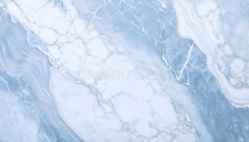 Gentle Light Blue Marble Texture Abstract Background Stock Illustration ...