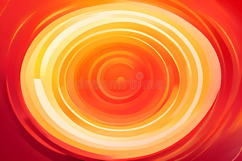 Gentle Loop of Concentric Circles Softly Expanding and Contracting ...