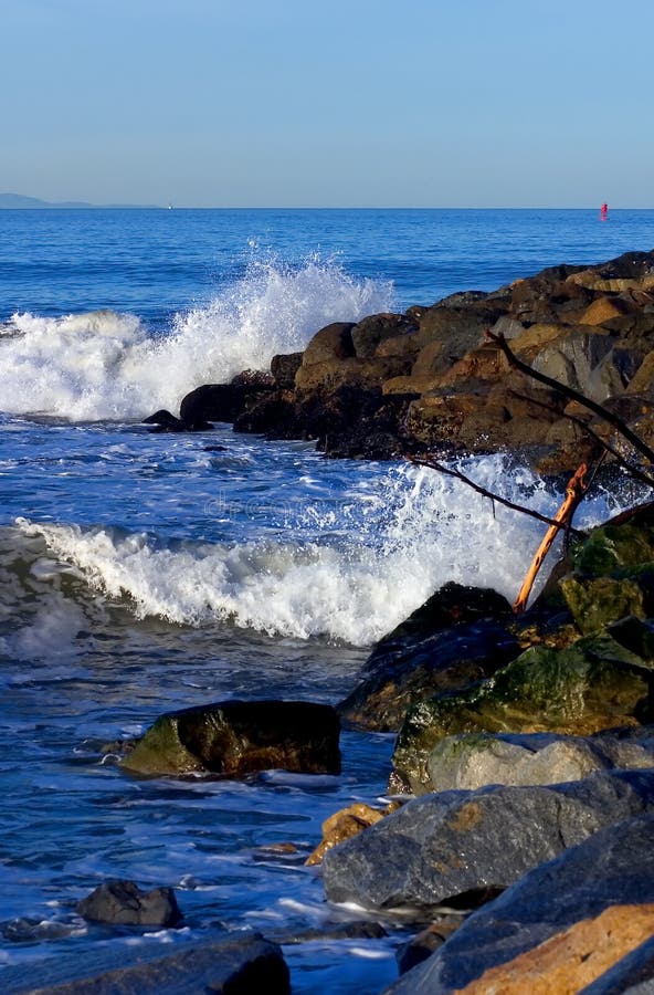 Gentle Ocean Sounds stock photo. Image of peace, rocks - 117048