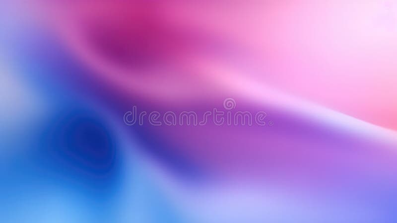 Gentle Pink and Blue Gradient with Soft Swirls. Smooth Gradient Concept ...