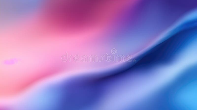Gentle Pink and Blue Gradient with Soft Swirls. Smooth Gradient Concept ...