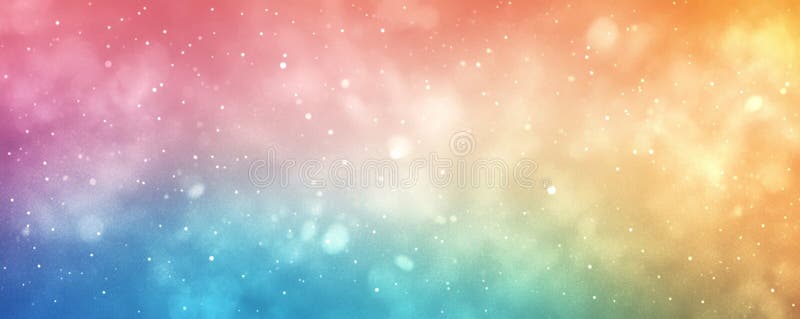 A Gentle Rainbow Gradient with Pastel Tones and a Subtle Grainy Effect ...
