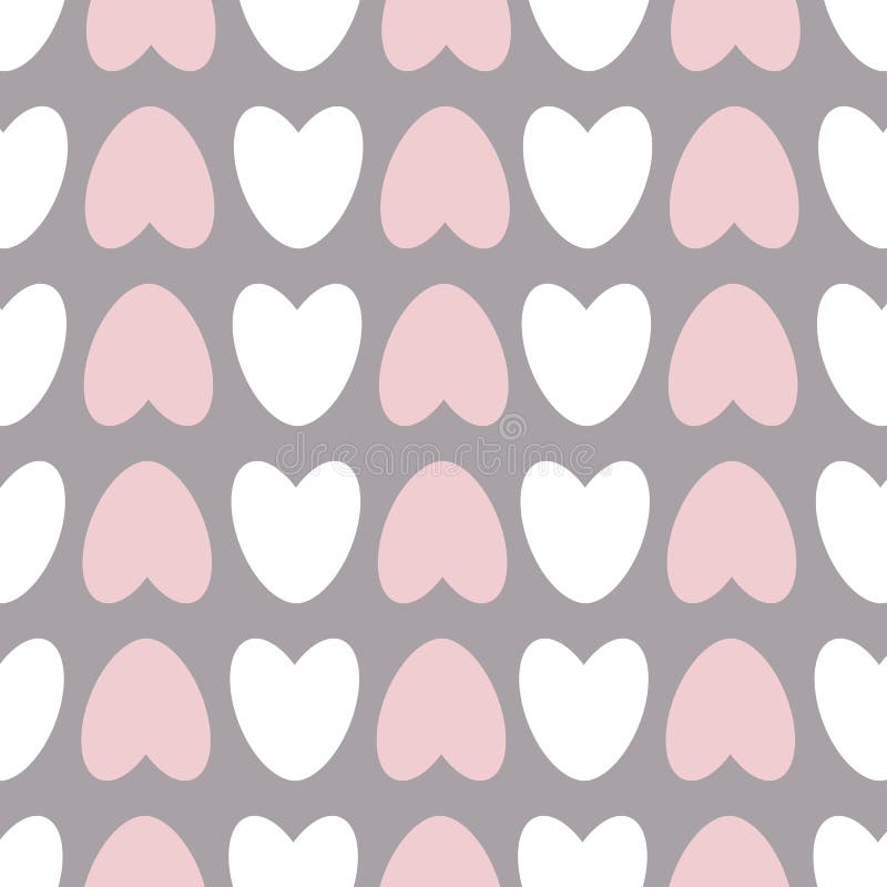 Romantic seamless patterns stock vector. Illustration of curly - 48630124