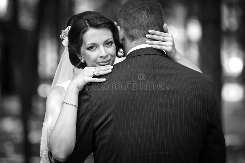 Gentle Romantic Stylish Gorgeous Happy Full of Love Couple Stock Image ...