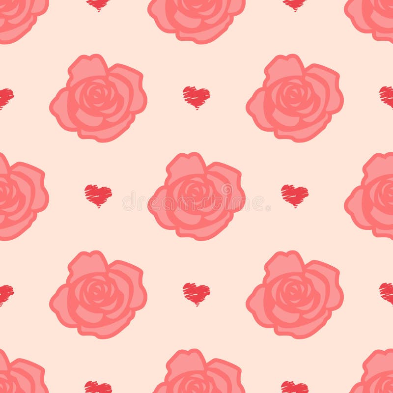 Gentle roses stock vector. Illustration of floral, backdrop - 52342896