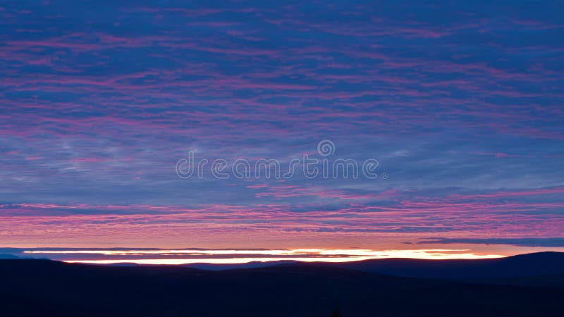 Gentle Sunset stock photo. Image of bushes, alaska, drama - 16999796