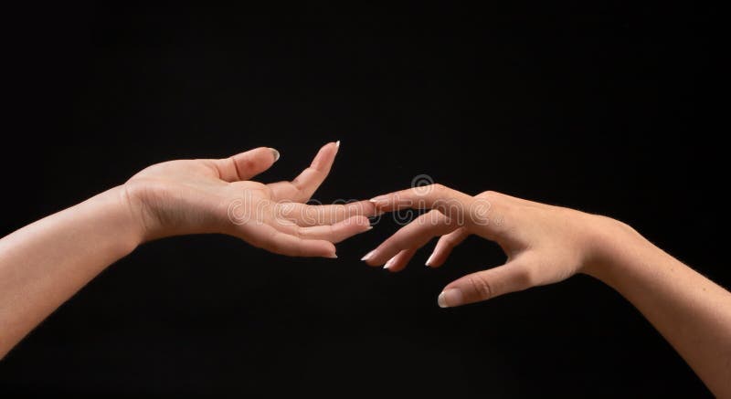 Gentle touch stock photo. Image of tenderness, elegant - 4591472