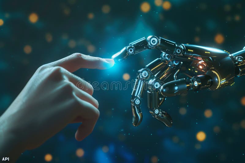 The Gentle Touch of a Human Finger on the Metallic Finger of a Robot ...