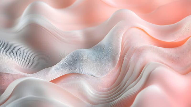 Gentle Transcendent Pink Soft Wave Abstract Background for Design Stock ...