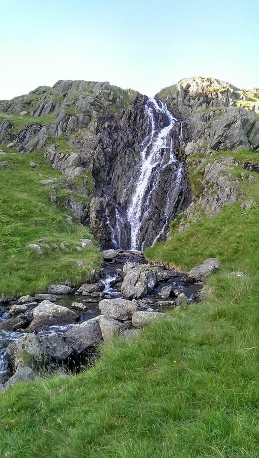 Gentle water fall stock photo. Image of glove, united - 85612672