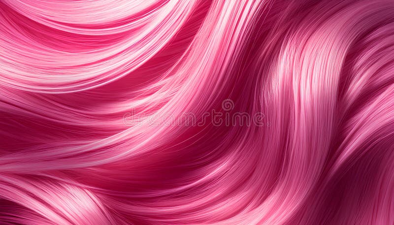 A Gentle Wave Pattern is Formed by Captivating Strands of Beautiful ...