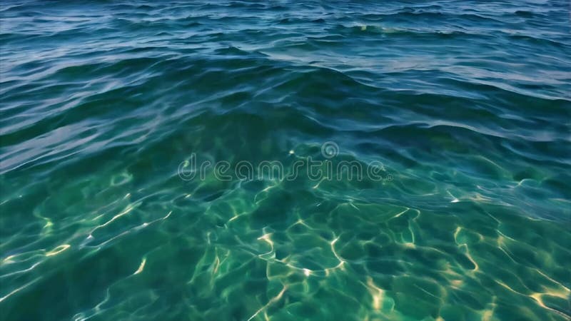 Sea calm wave background. stock video. Video of vanish - 305920399
