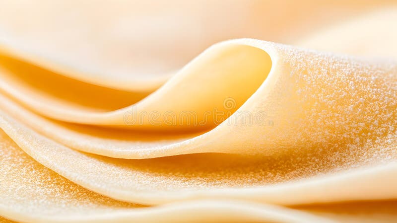 Gentle Waves of Warm Golden Material Featuring a Fine Dusting of ...