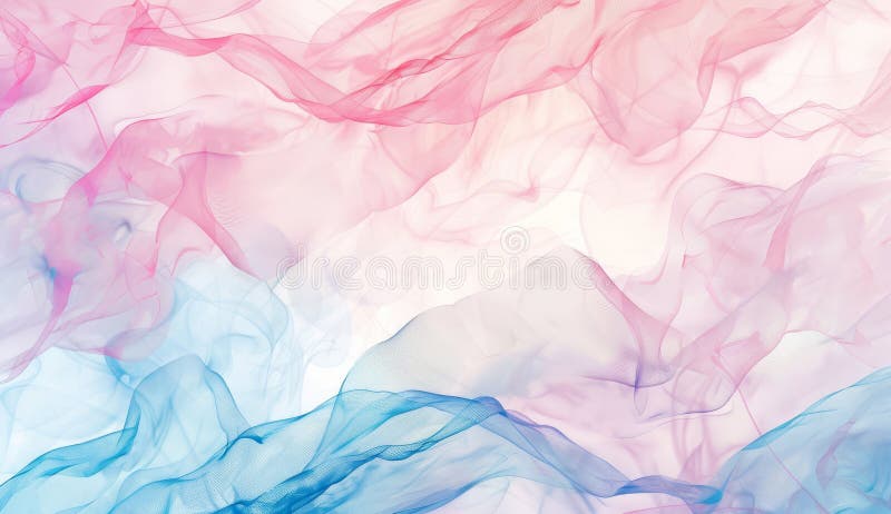 Gentle Wavy Patterns of Soft Pastels Create a Calming Backdrop ...