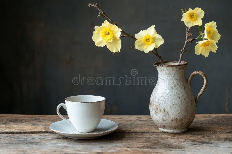 A Gentle Yellow Backdrop, Warm and Welcoming, Serves As the Design ...