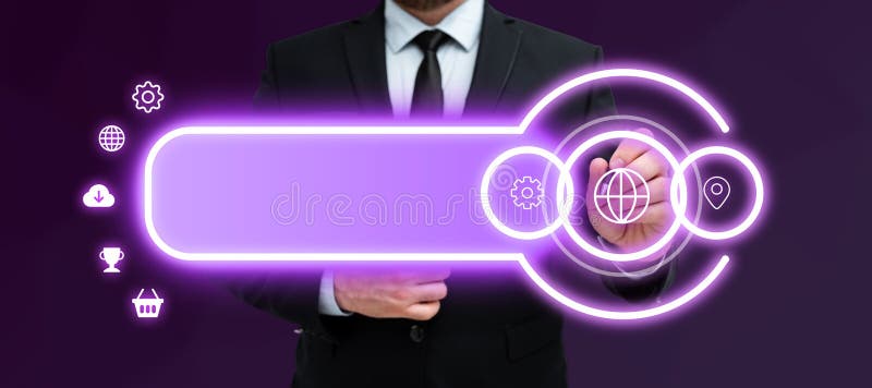 Gentleman in Black Office Suit Standing with Pen in His Hand and ...